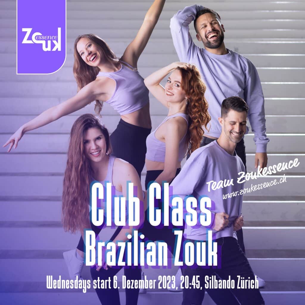 Club Class Brazilian Zouk, Wednesdays - Zoukessence